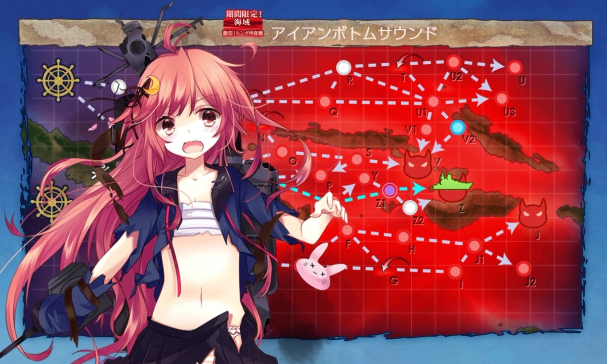 【艦これ】2021年春イベe5 3甲 睦月型6隻入り遊撃部隊でゲージ破壊 ニコニコ動画