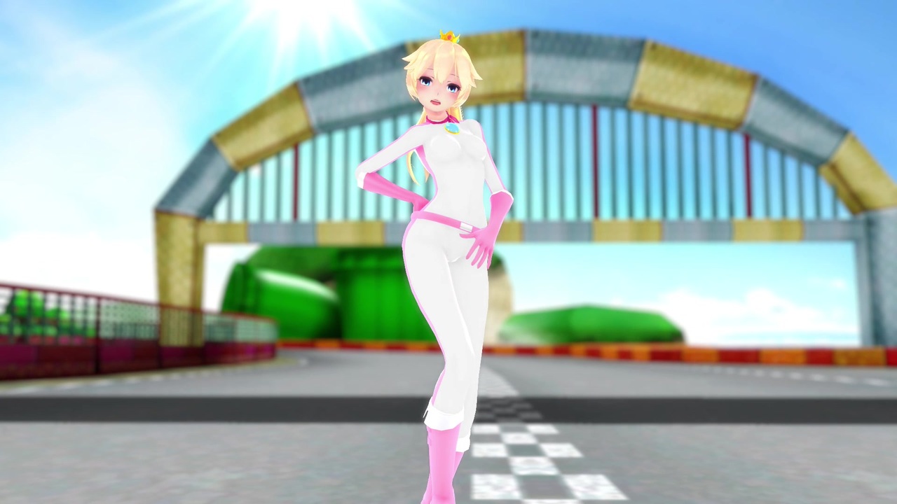 【MMD】Princess Peach (Biker) [DL Model in Description] - ニコニコ動画