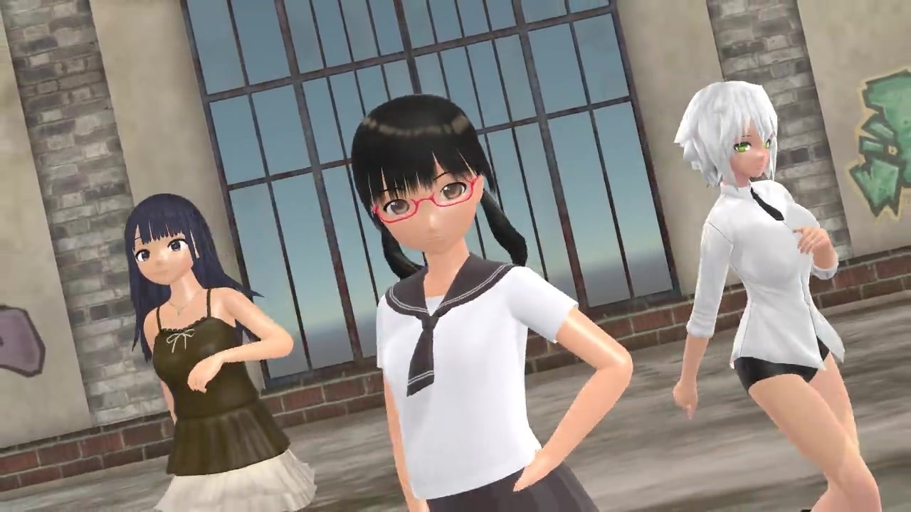 【MMD】いろんなモデルでsdPBRのテスト【妄想疾患 ガール】 - ニコニコ動画