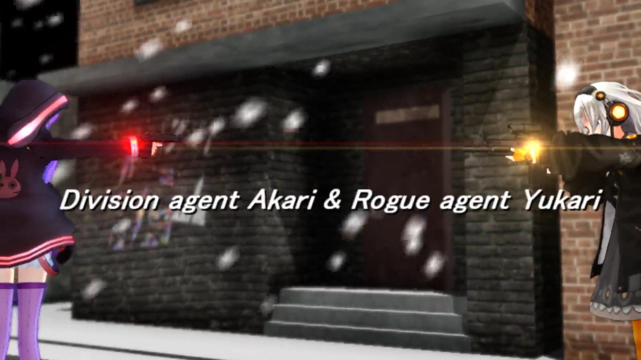 【MMD】Division agent Akari & Rogue agent Yukari - ニコニコ動画