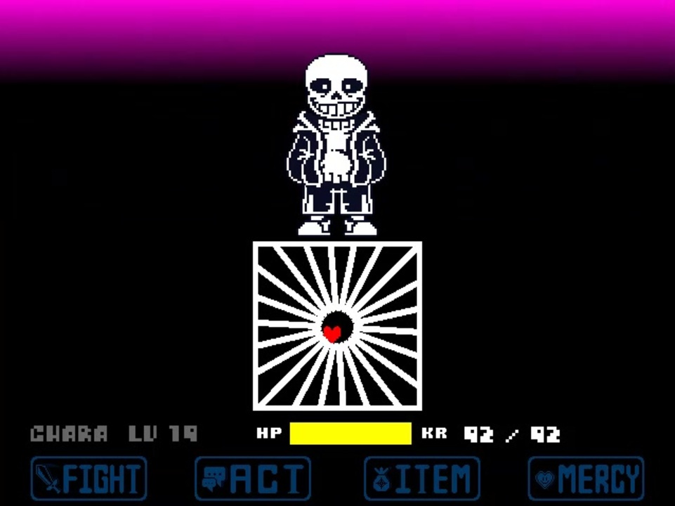 [Undertale(Sans)]HunkerFight - ニコニコ動画