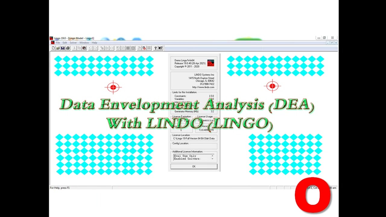 Data Envelopment Analysis (DEA) With LINDO (LINGO) - ニコニコ動画