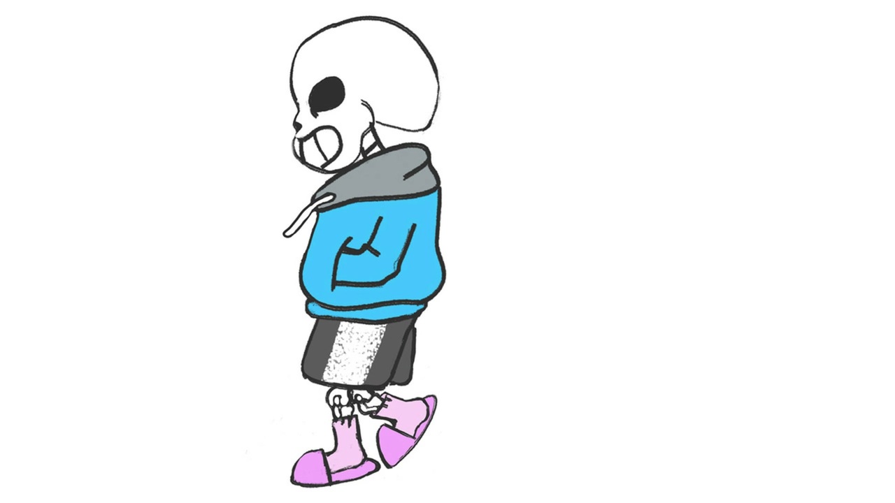 sans dances sans. w/ miku - ニコニコ動画