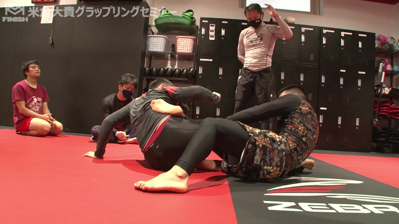 2021.01.16 米倉大貴選手グラップリングセミナーQ&Aその5 - ニコニコ動画