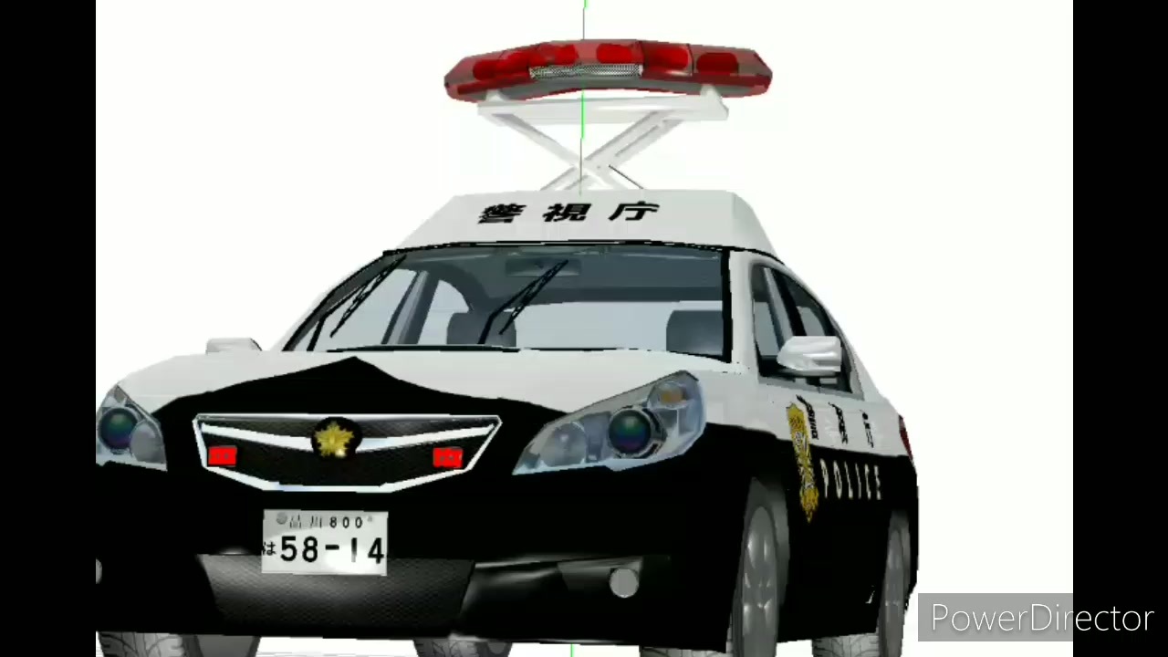 MMDパトカー新警視庁スキン - ニコニコ動画