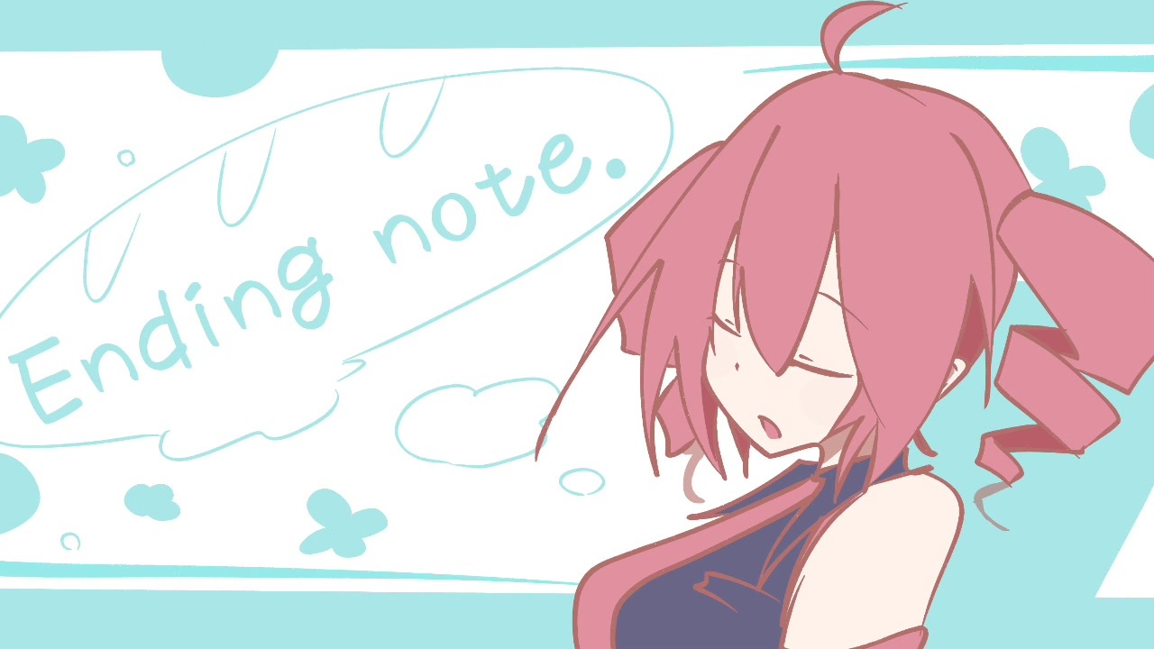 【重音テト】Ending note【オリジナル】 / UTAU Kasane Teto Original - ニコニコ動画