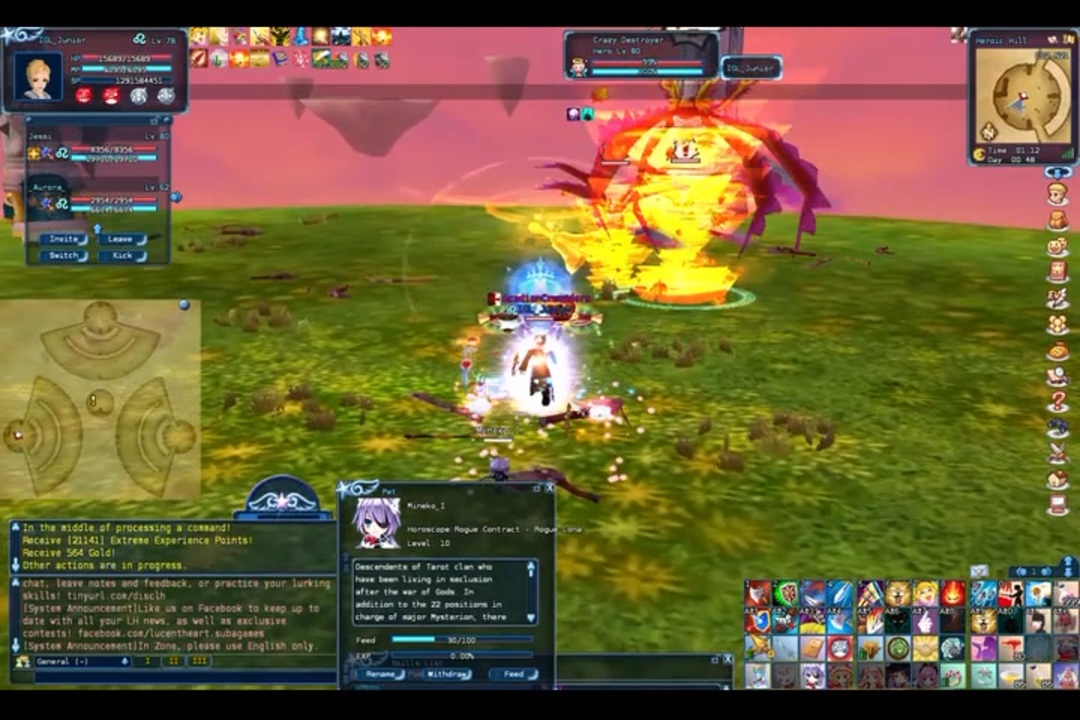 Lucent Heart English_19 Crazy Destroyer - ニコニコ動画