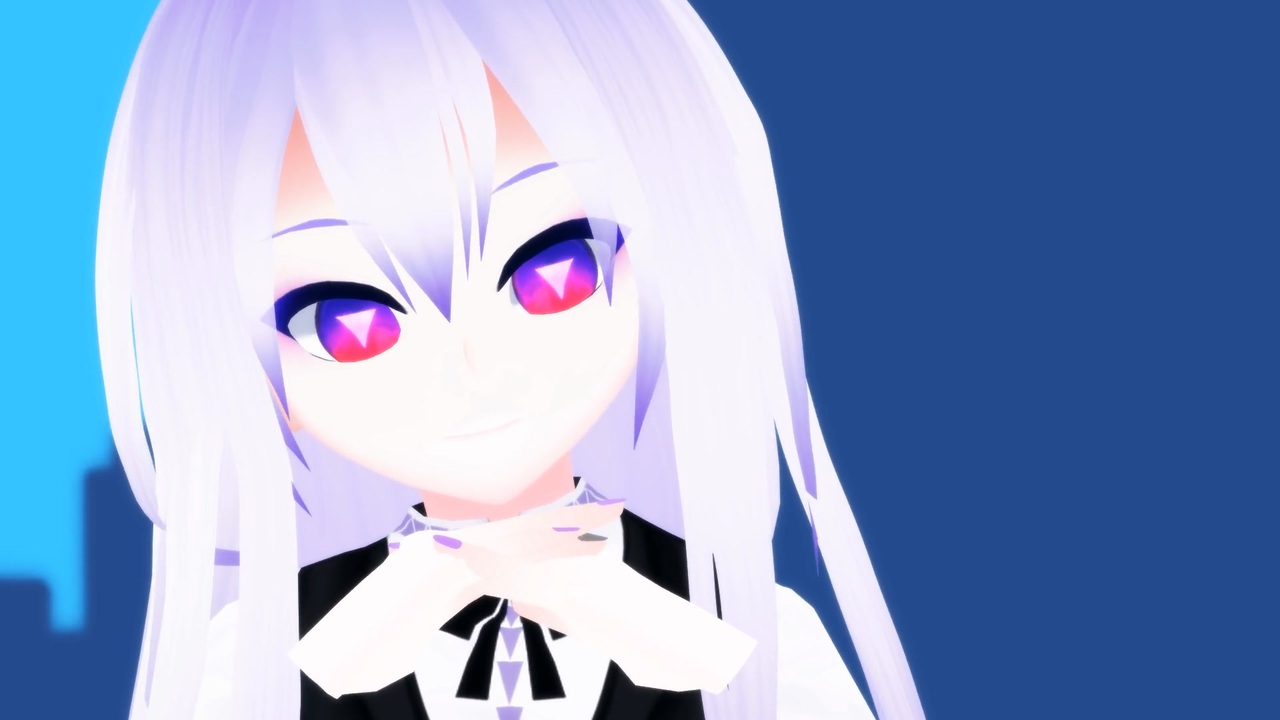 【Vtuber VRoid MMD】clock lock works【腕無 】 - ニコニコ動画