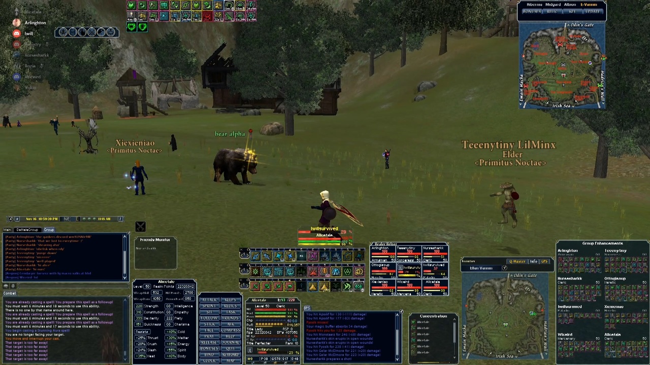 【DAoC】Dark Age of Camelot Cleric プレイ 04【JP-NightTime】 - ニコニコ動画