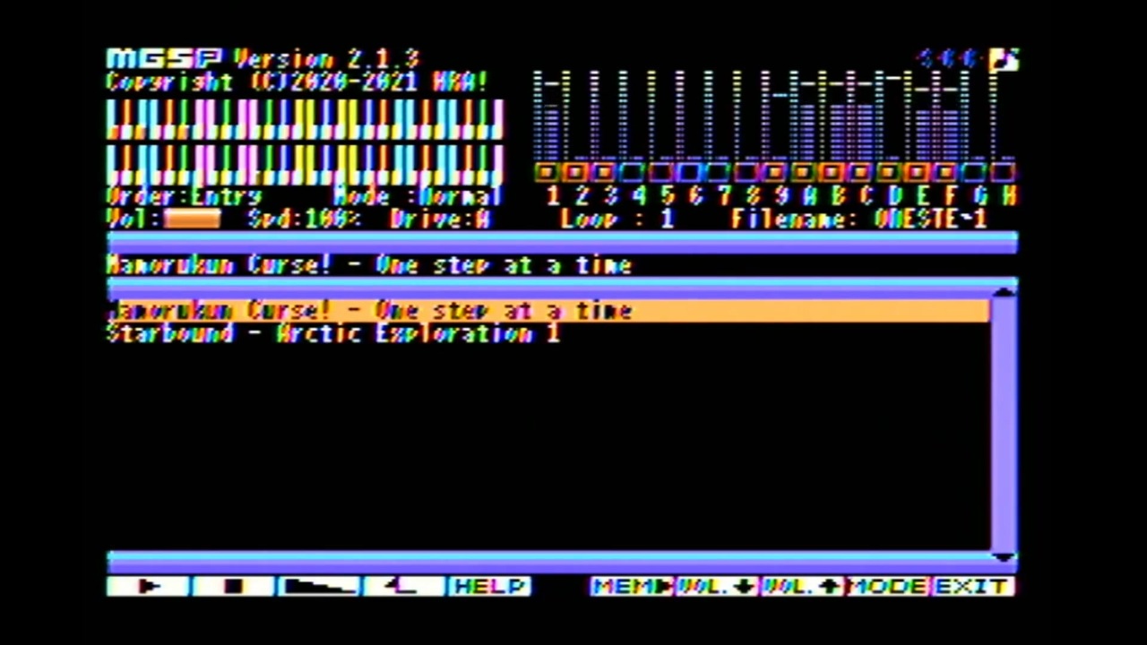 【MSX/YM2413】まもるクンは呪われてしまった！ - One step at a time - ニコニコ動画