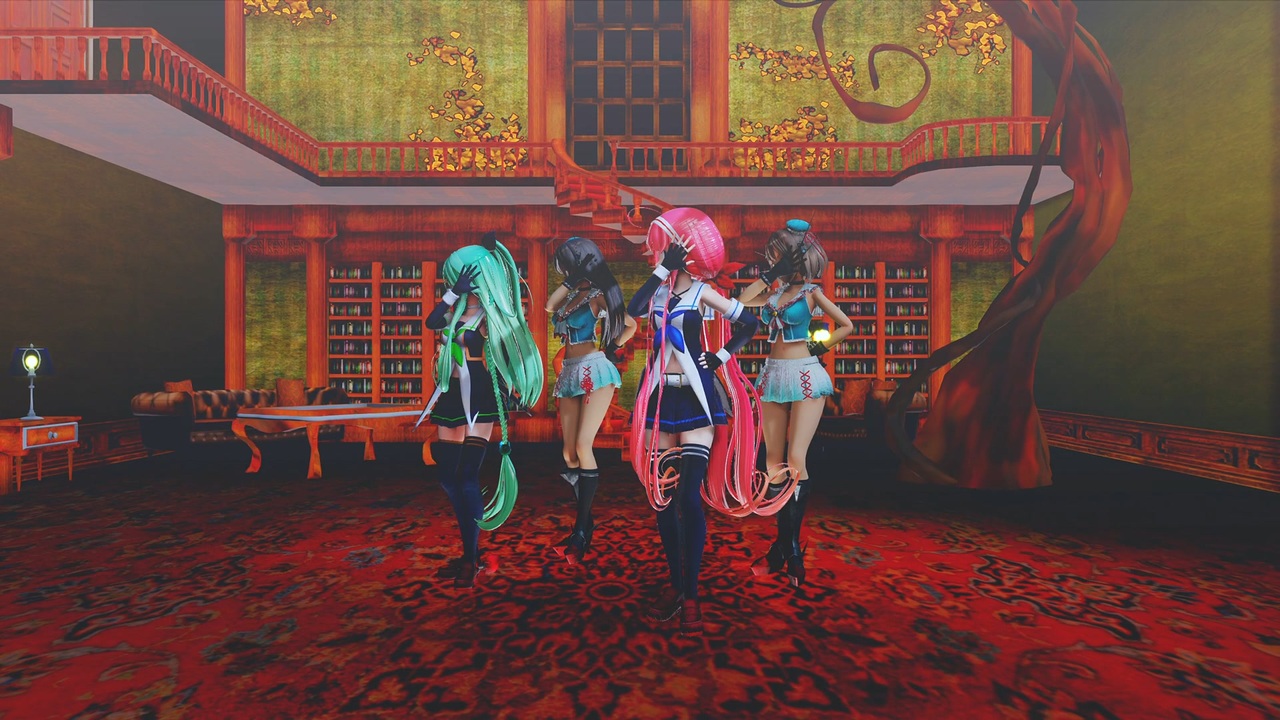 【MMD艦これ】cham式モデルのみなさんで「LaLaL危」 - ニコニコ動画