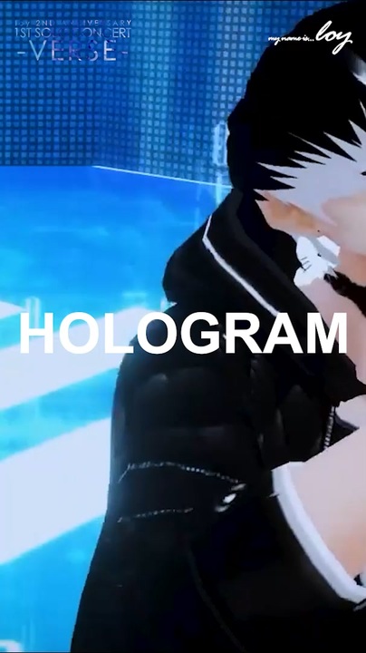【METAVERSE SINGER SONG WRITER】「HOLOGRAM」at 1st SOLO VR Concert - ニコニコ動画