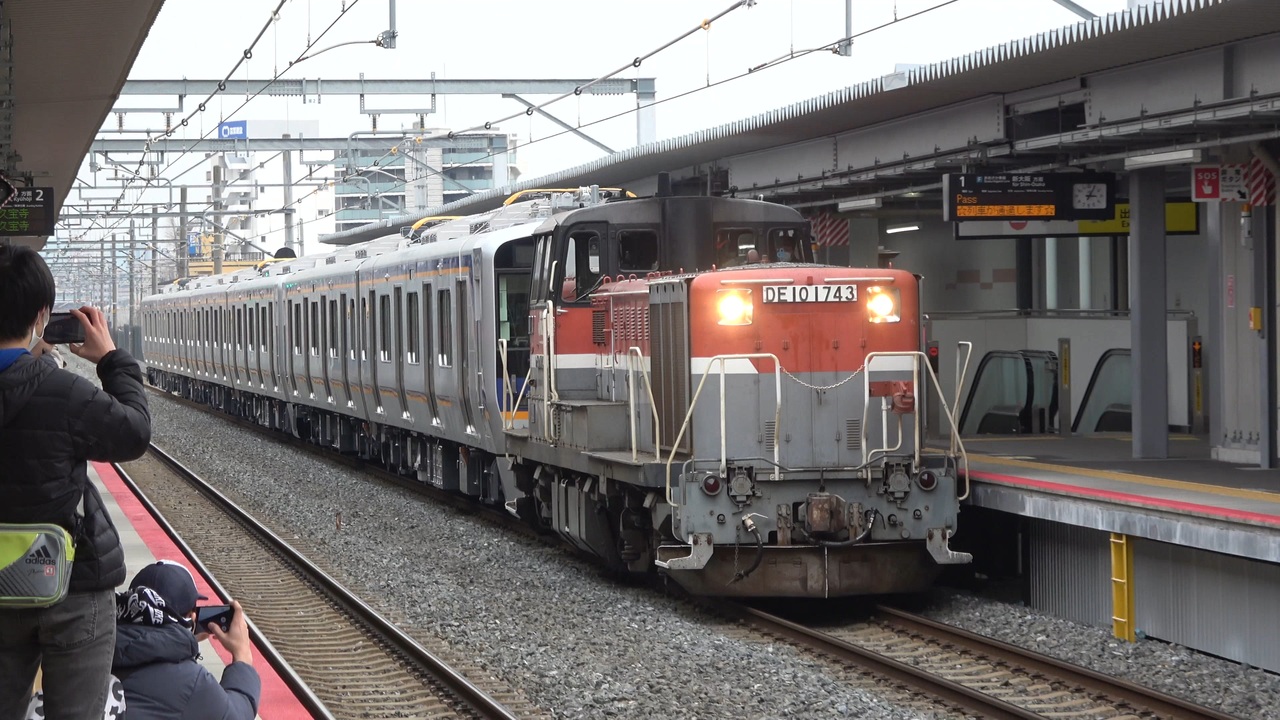 【8717F】南海電鉄8300系電車甲種輸送JR淡路通過(20220208)【8319F】 - ニコニコ動画