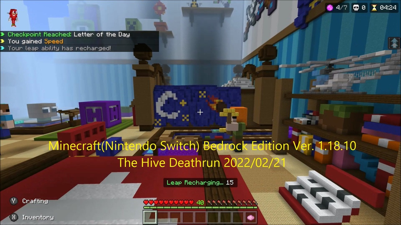 Minecraft(Nintendo Switch) Bedrock Edition Ver. 1.18.10 The Hive ...