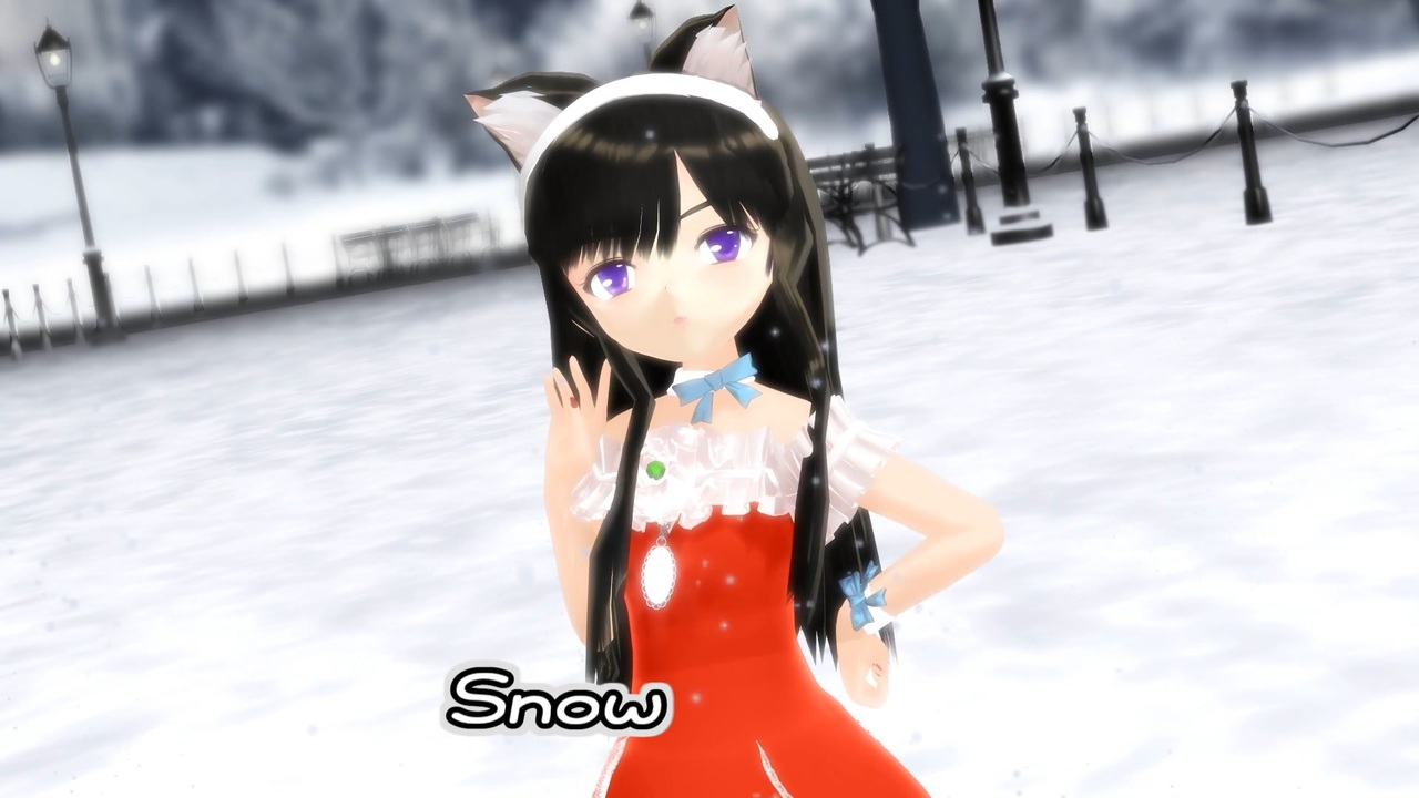 N56【MMD】 Snow ＊ Love - ニコニコ動画