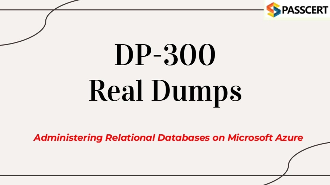 Azure Database Administrator DP-300 Study Guide - ニコニコ動画
