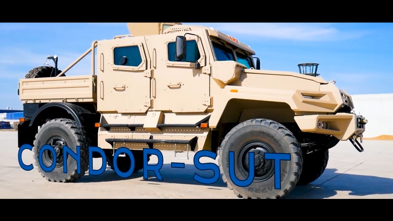 UAE製装甲車「CONDOR-SUT」（スポーツユーティリティトラック） - ニコニコ動画