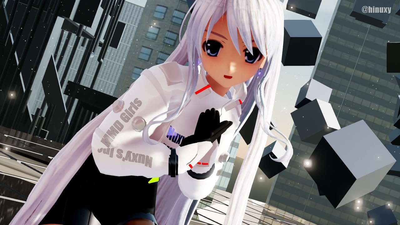 【MMD】らぶ式Yukiで『DECADE』racing suit ver. - ニコニコ動画
