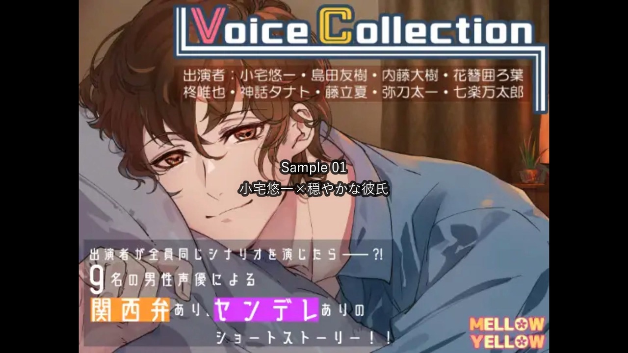【女性向け音声】voice Collection〜9名の声優による、ボイスサンプル的ボイスドラマ〜【r18】 ニコニコ動画