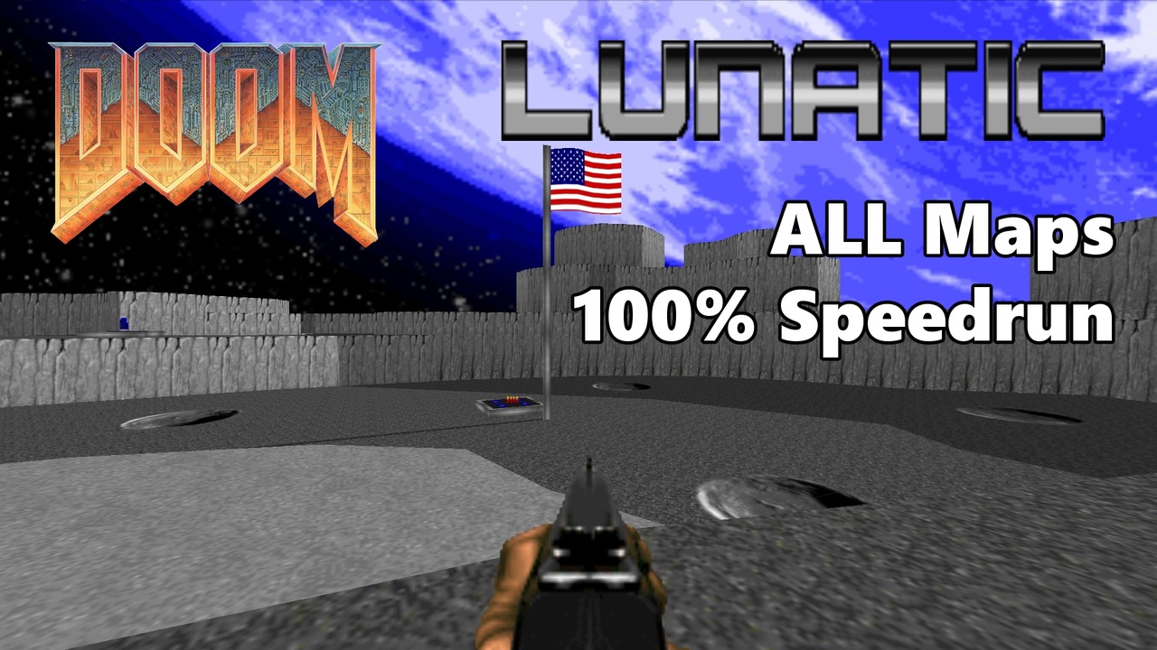 【Doom】Doom2のPWAD "Lunatic" UV-Max Speedrun - ニコニコ動画