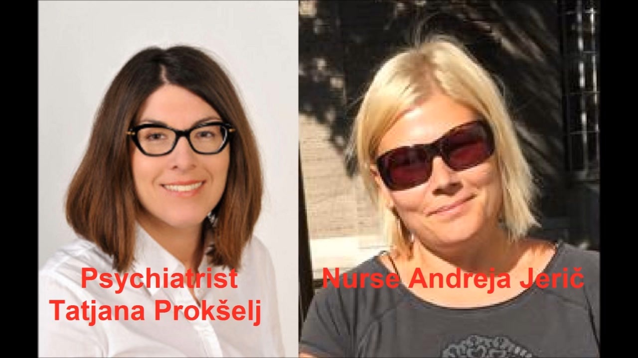 2 OF 2 Psychiatric nurse Andreja Jeric of Ljubljana Polje in 2017 per ...