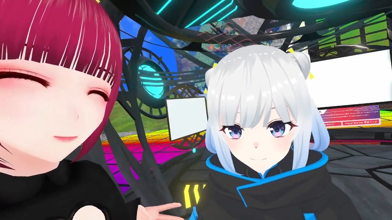 Vket6 でパリピな街歩き♡in World Festi-VR “Core” Dazzle City【VRChat】 - ニコニコ動画