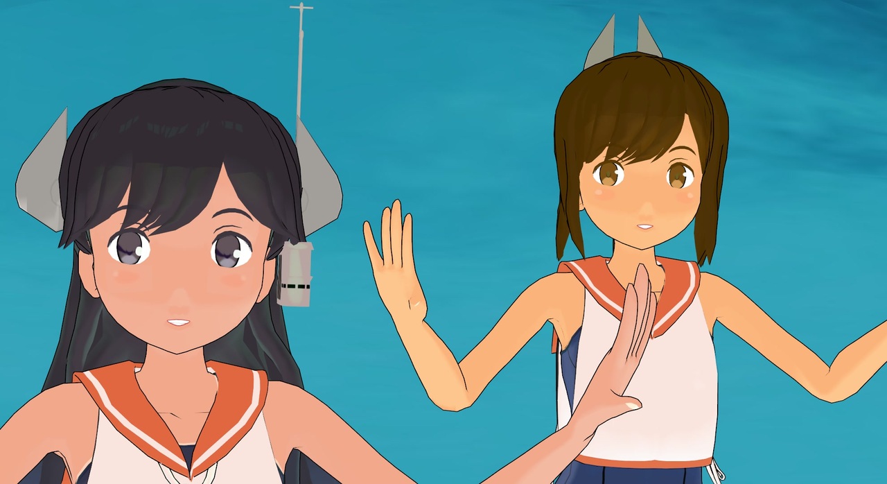 【rim式水着祭り2】伊400・401で「7」【MMD艦これ】 - ニコニコ動画