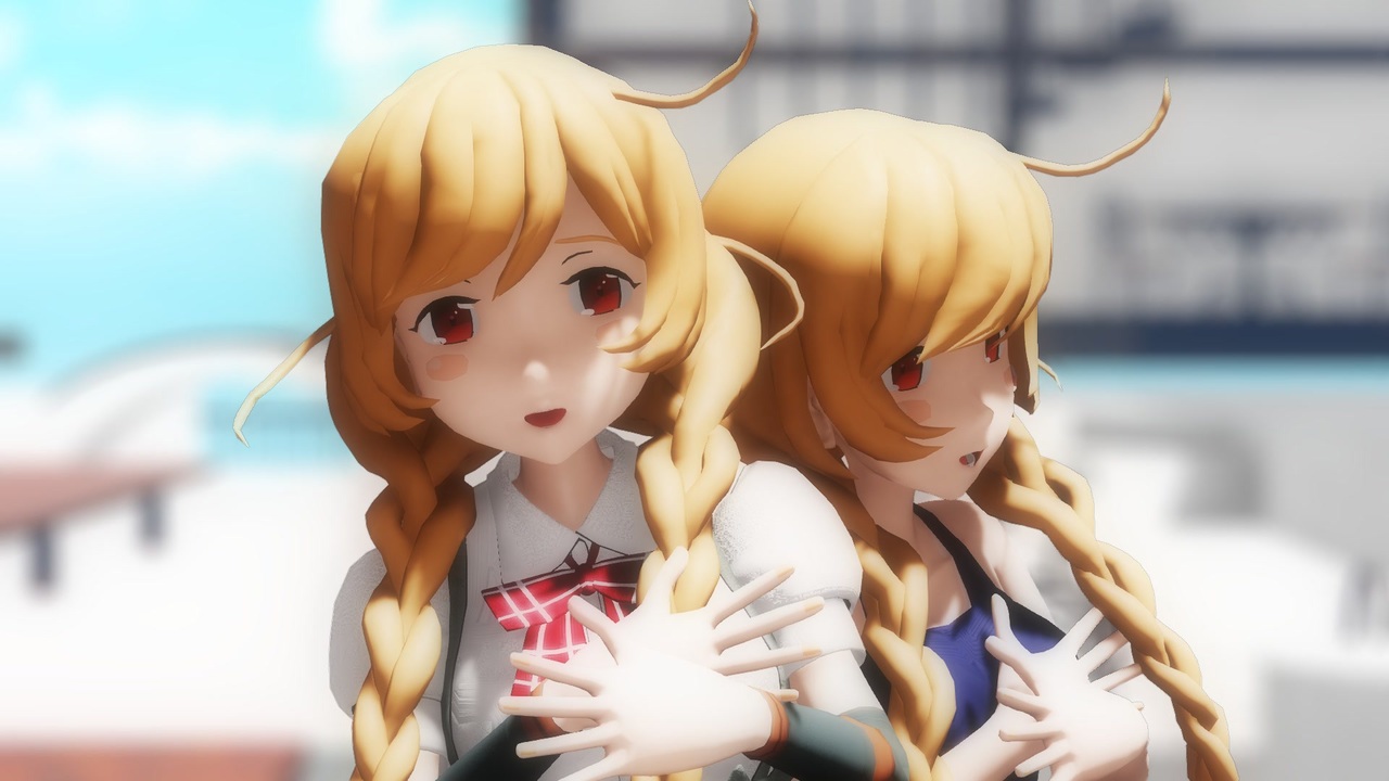 【rim式水着祭り2】【MMD艦これ】峯雲で「シンデレラ」 - ニコニコ動画