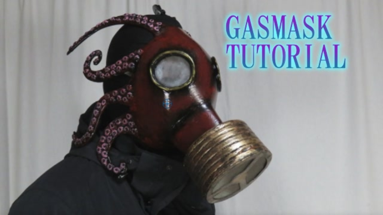Gas mask tutorial - with free template [How to make props] - ニコニコ動画