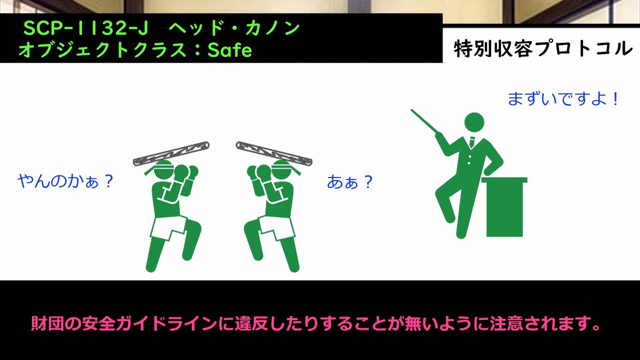 【SCP紹介 #5】SCP-1132-J ヘッド・カノン【ゆっくり解説】 - ニコニコ動画