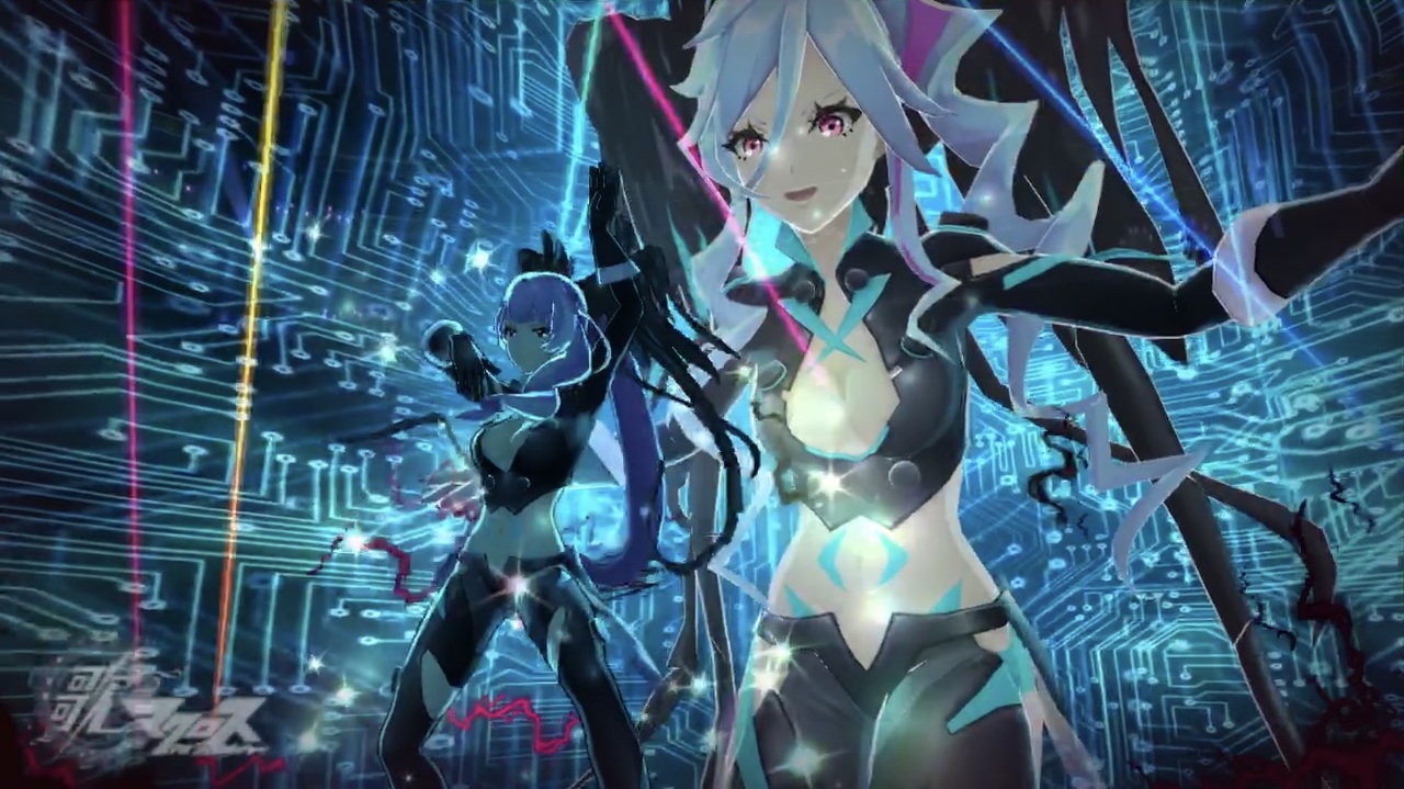 Glow In The Dark シミュレーションライブ 美雲＆闇雲衣装名：ヤミ・クローズ 特殊演出・背景ビデオ無し ニコニコ動画