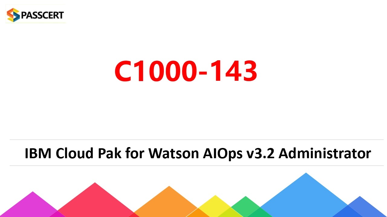 IBM Cloud Pak for Watson AIOps v3.2 C1000-143 Real Questions - ニコニコ動画