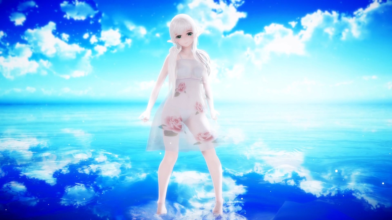 【MMD】 Miku Mambo SPS'Eunice"Swim Wear !" - ニコニコ動画