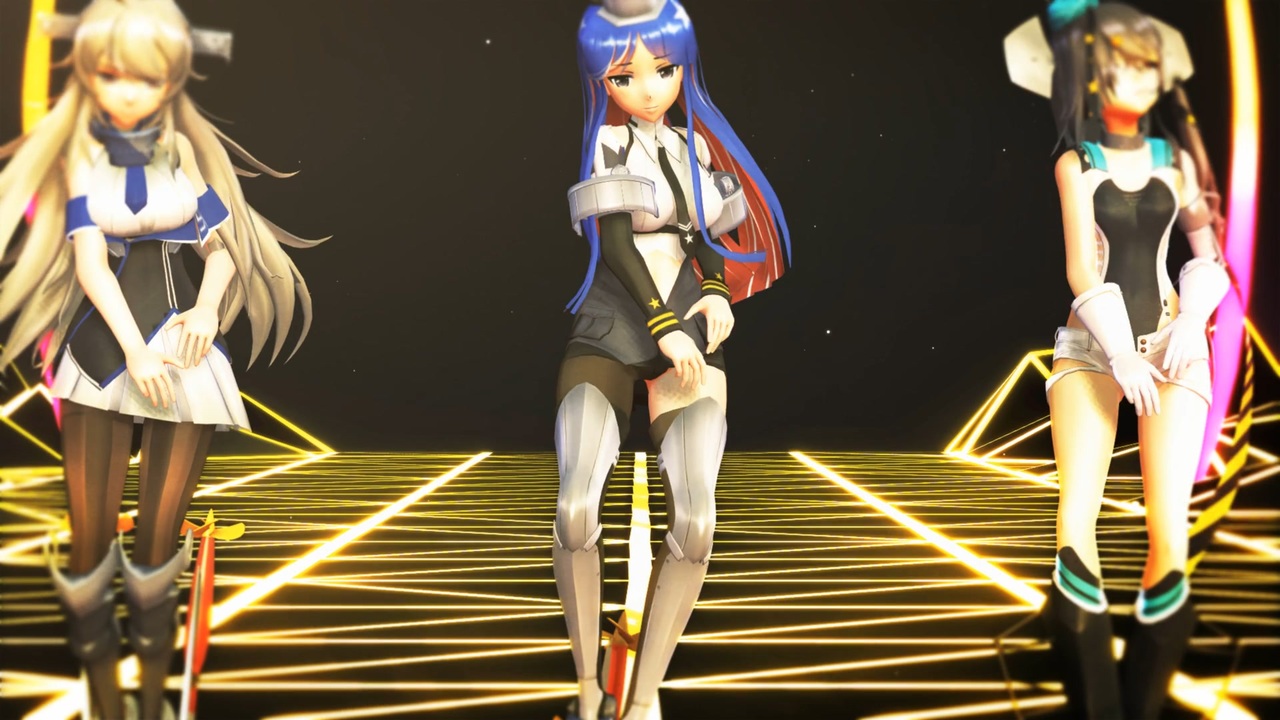 【MMD】GURU～艦これスキャンプ・ワシントン・サウスダコタ～ - ニコニコ動画