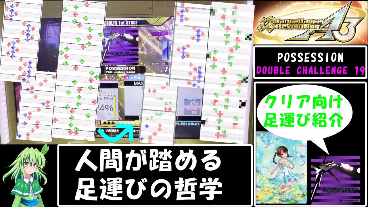 【ゆっくり実況】なんとしてでもpossession Cdp 19をクリアしたい葉っぱちゃんと東雲つむぎ【ddr Dp 19】 ニコニコ動画