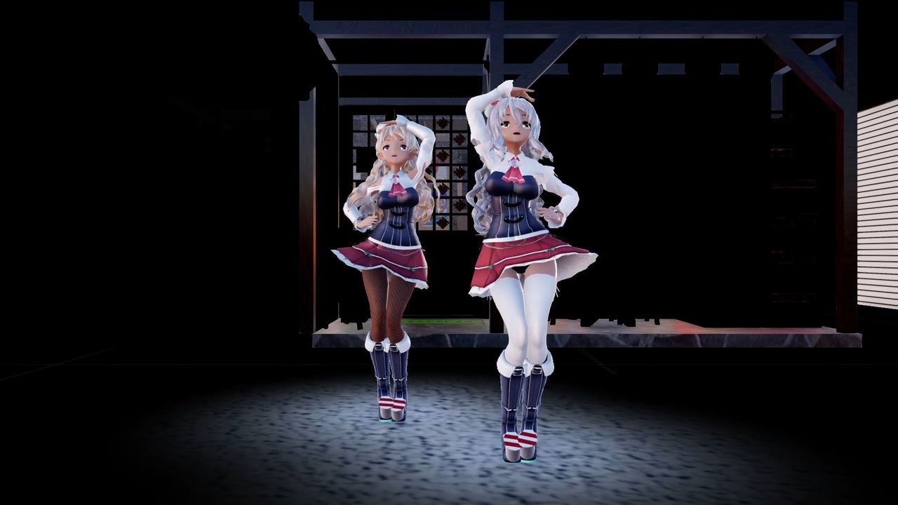 【MMD夏祭り2022】【Ray-mmd】ザラとポーラで酔いどれ知らず - ニコニコ動画