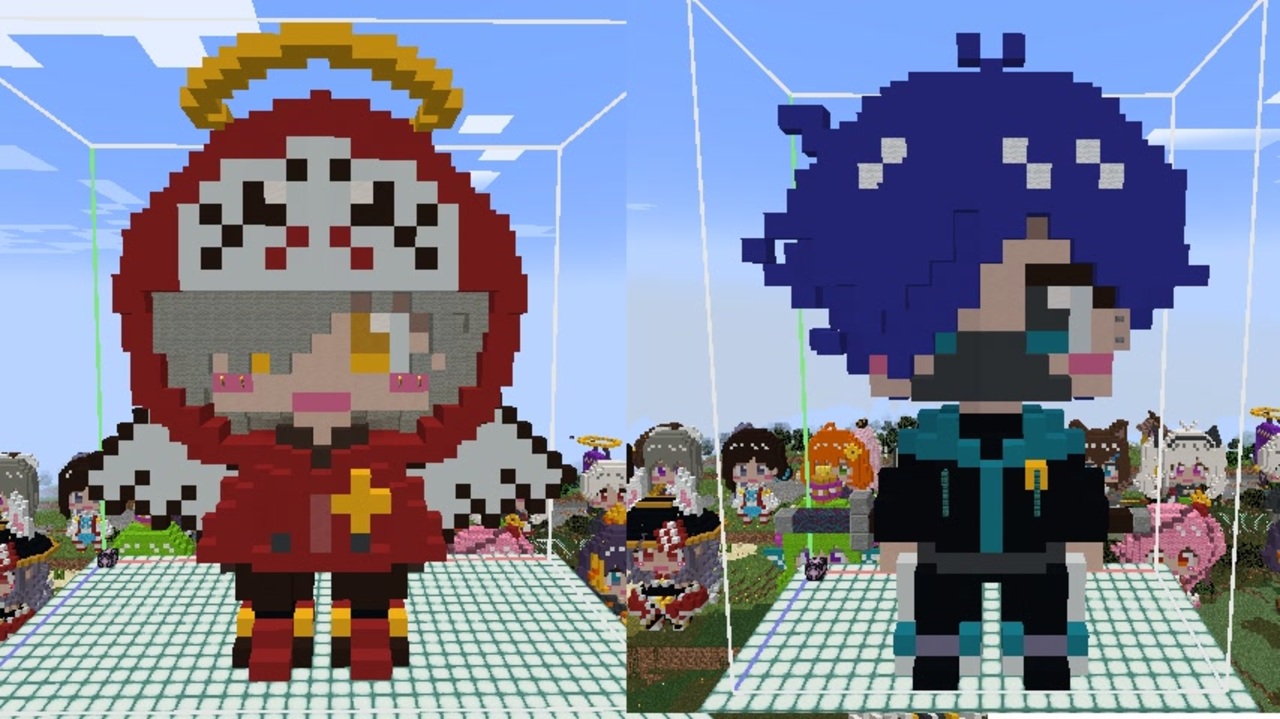 【minecraft】CR だるま＆バニラの作り方 - ニコニコ動画