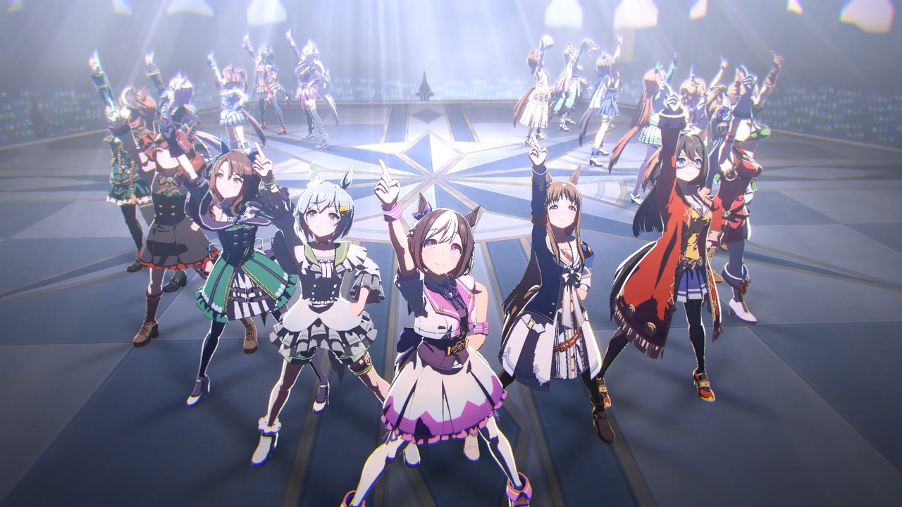 【ウマ娘MV】 特別ライブ Ver. 「GIRLS' LEGEND U」いつものOPの三人で 【新育成シナリオ「グランドライブ」】 - ニコニコ動画