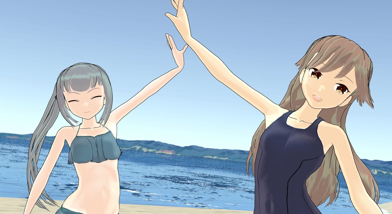 【rim式水着祭り2】水着の荒潮・霞が魅せる「GIFT」【 TSUBAKI杯3】【MMD夏祭り2022】【MMD艦これ】 - ニコニコ動画