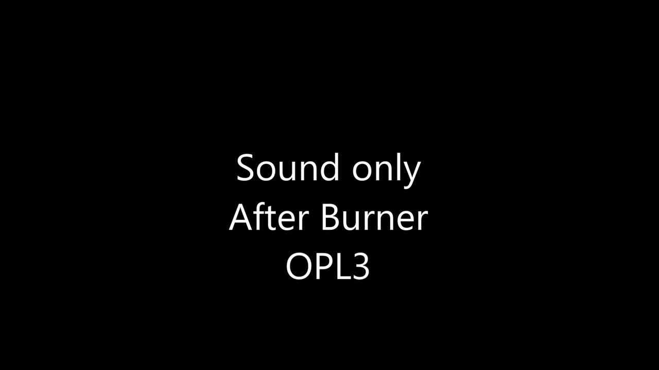 SEGA After Burner (OPL3 cover) - ニコニコ動画