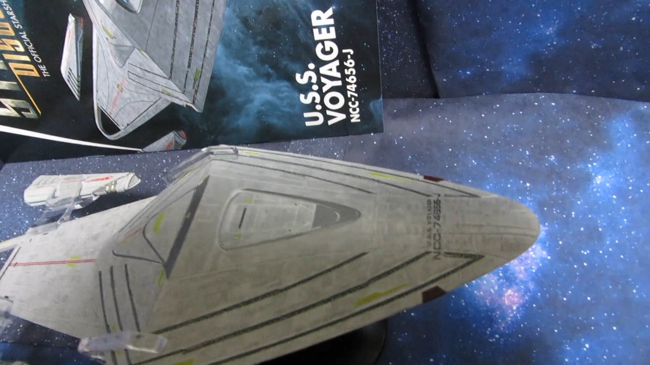 軟弱艦長、スタートレックプラモ＆模型購入＆音微調整 『ヴォイジャーJ型、ジェンウェイコマンドサイエンスバセル』1080pLite ...