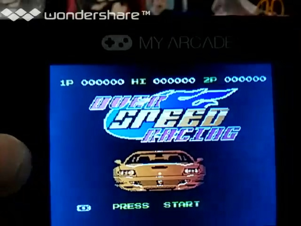 [実況]「OVER SPEED RACING（NES）」MY ARCADE GAMER Vより初見プレイ！ - ニコニコ動画