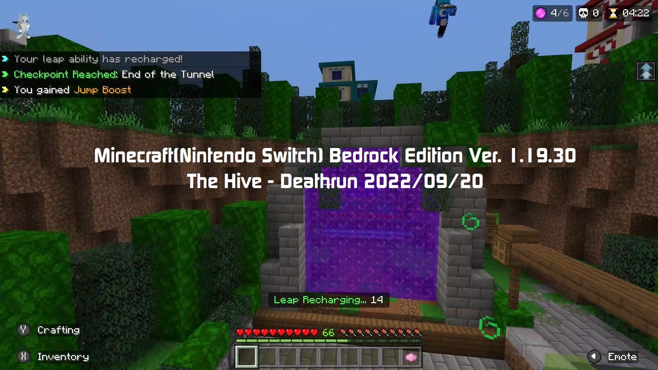 Minecraft (Nintendo Switch) Bedrock Edition Ver. 1.19.30 The Hive ...