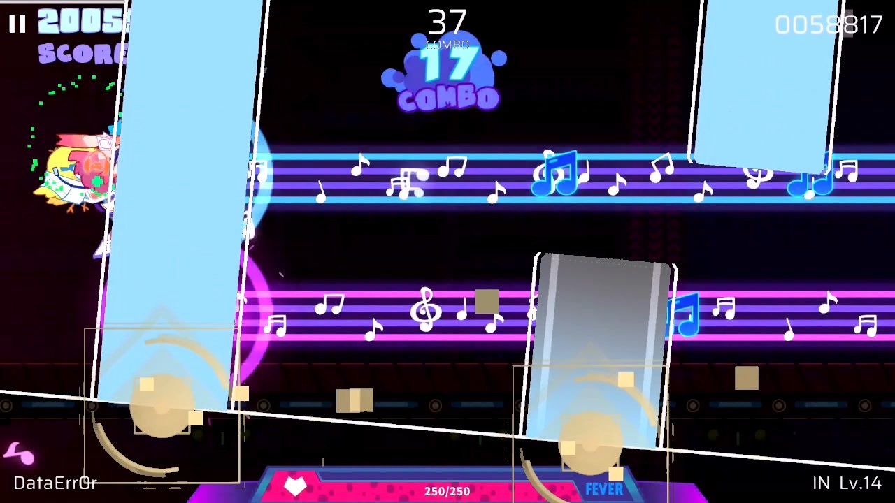 【Phigros/Muse Dash】DataErr0r / Cosmograph (IN14/裏譜面) - ニコニコ動画