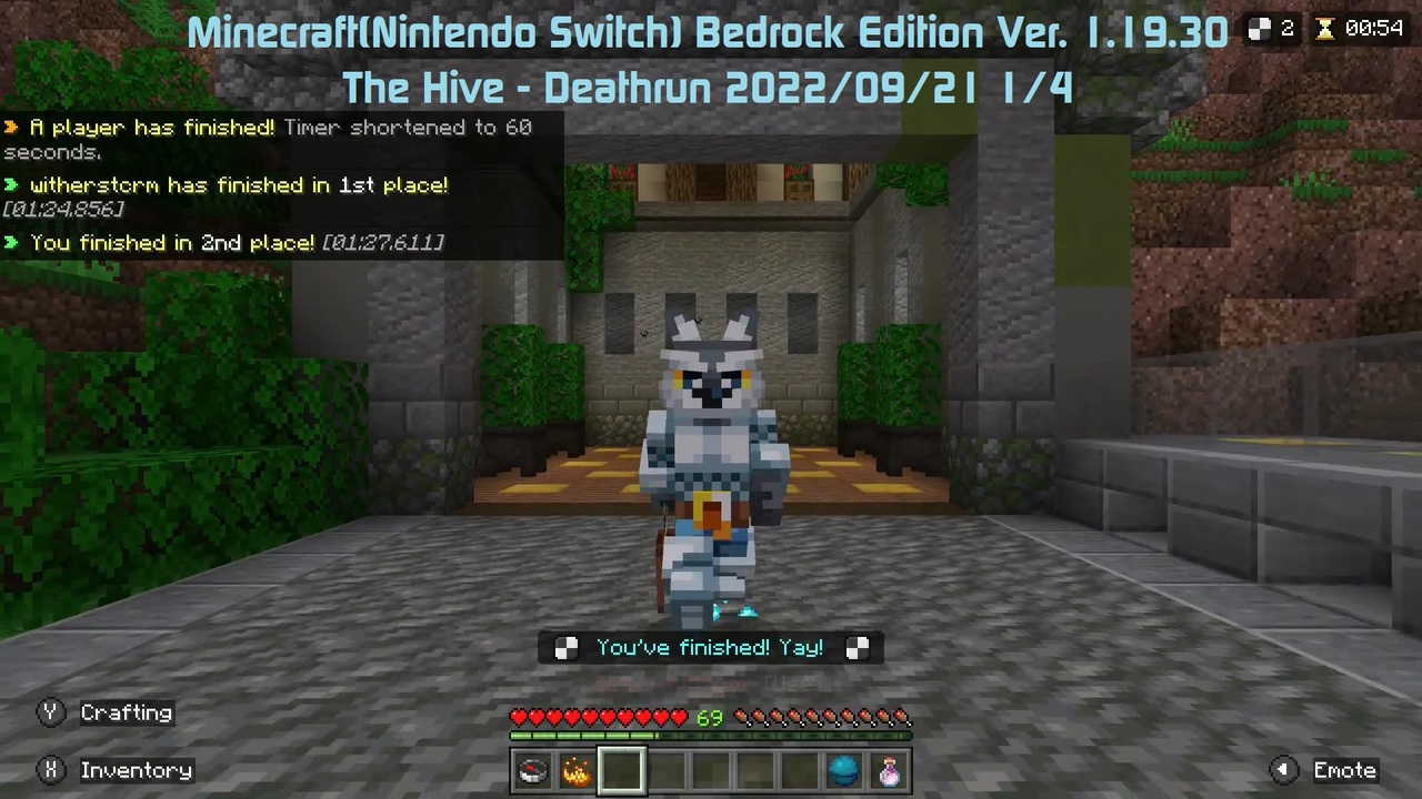 Minecraft(Nintendo Switch) Bedrock Edition Ver. 1.19.22 The Hive ...