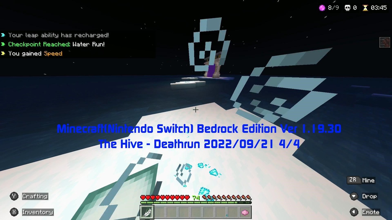 Minecraft (Nintendo Switch) Bedrock Edition Ver. 1.19.30 The Hive ...