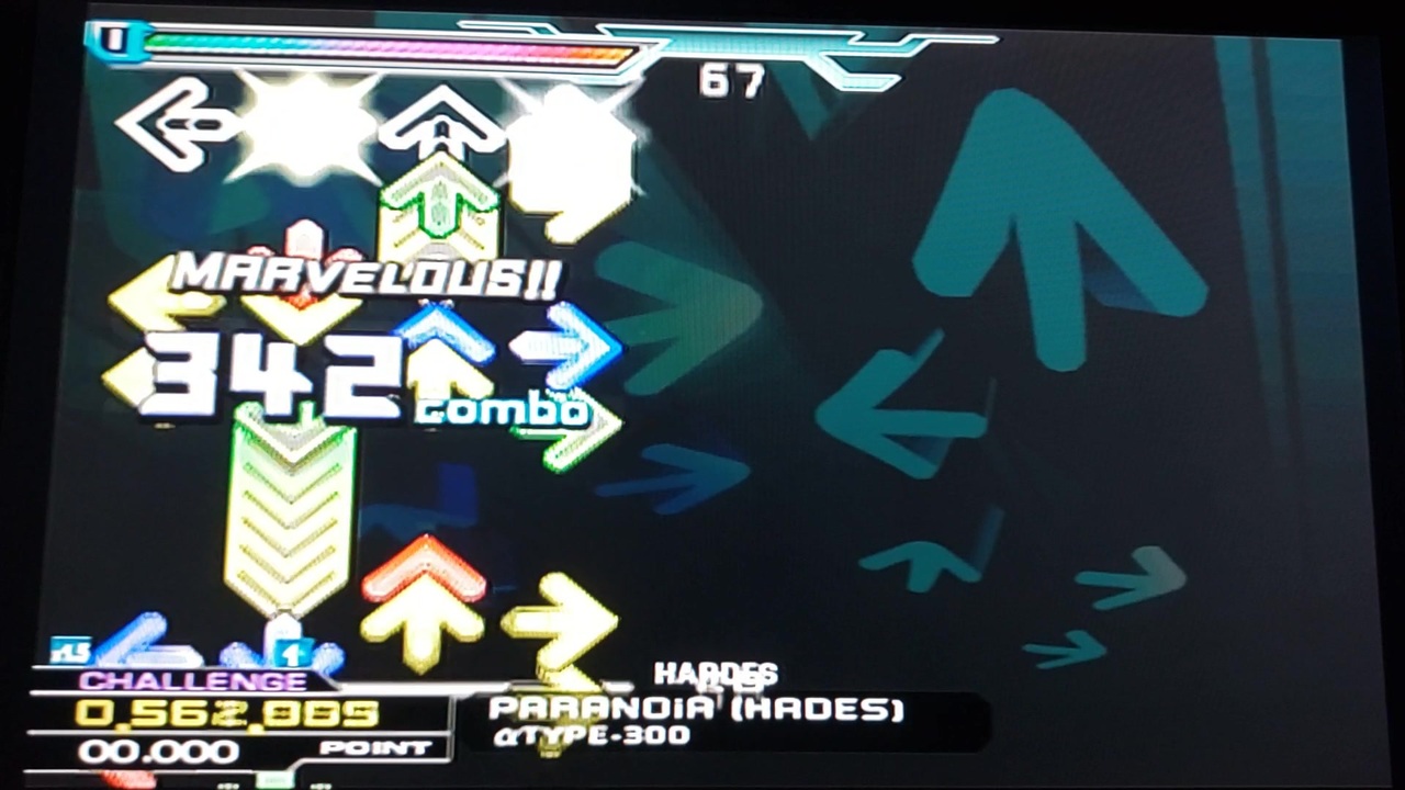 【DDR EDIT】PARANOiA ~HADES~ Lv18 - ニコニコ動画