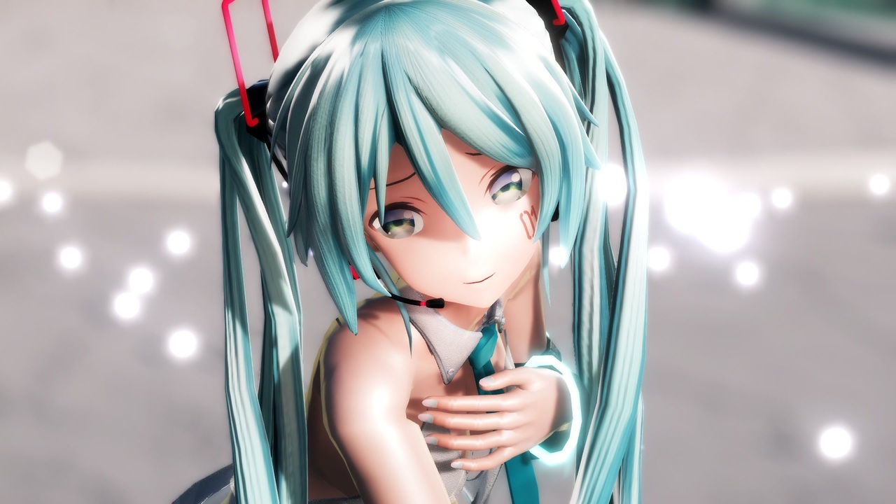 【MMD】つみ式初音ミクで「Blue Star」【Ray-MMD】 - ニコニコ動画