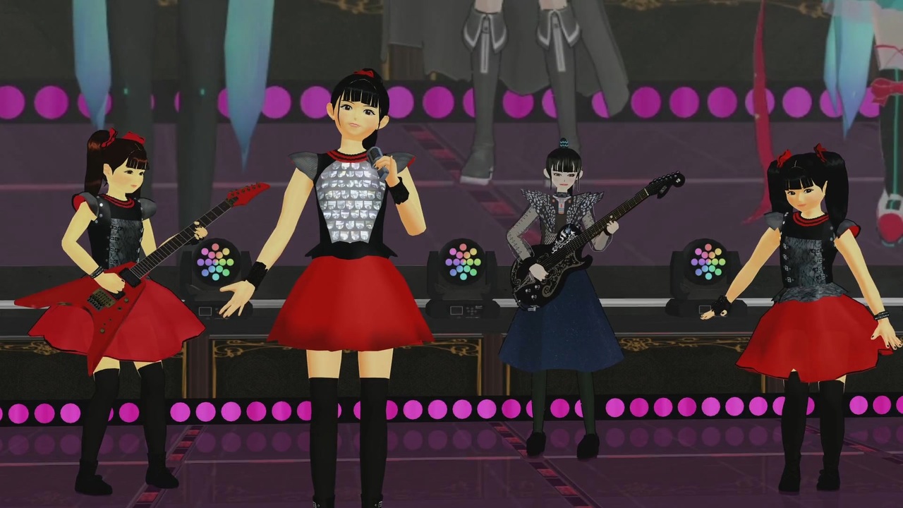 【MMD】BABYMETALで「Telll Your World」ひとま式 SU-METAL - ニコニコ動画