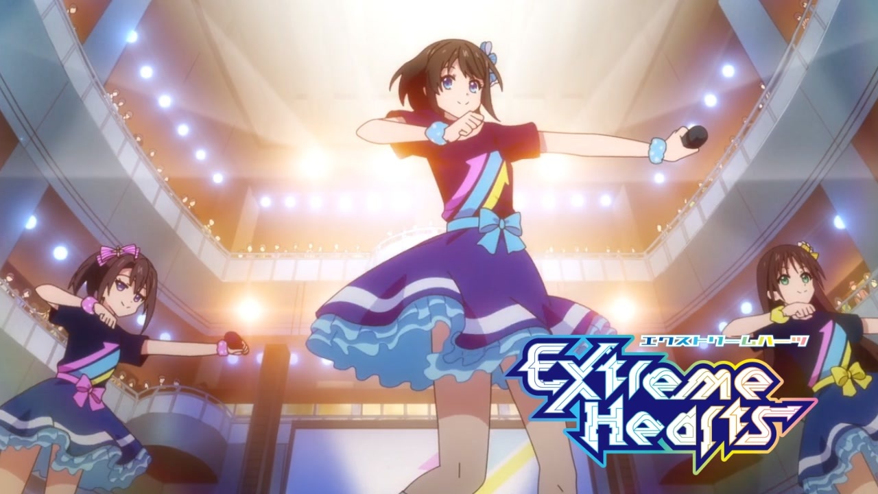 TV アニメ Extereme Hearts / ep3 ライブシーン!! [RISE UP DREAM] - ニコニコ動画
